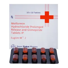 Euglim M 2 Tablet | Uses, Side Effects, Price | Apollo Pharmacy