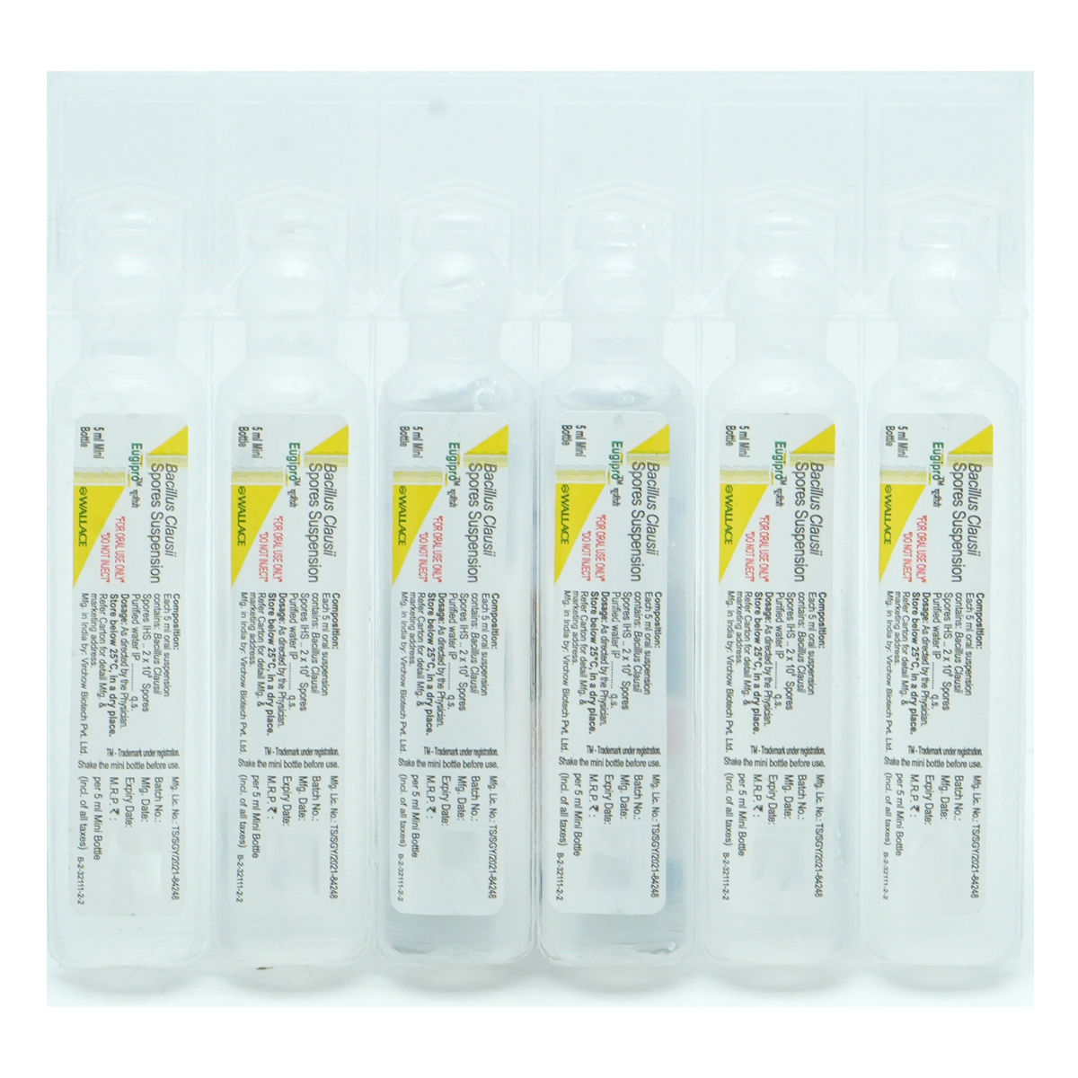 Eugipro Oral Suspension 5 ml | Uses, Side Effects, Price | Apollo Pharmacy