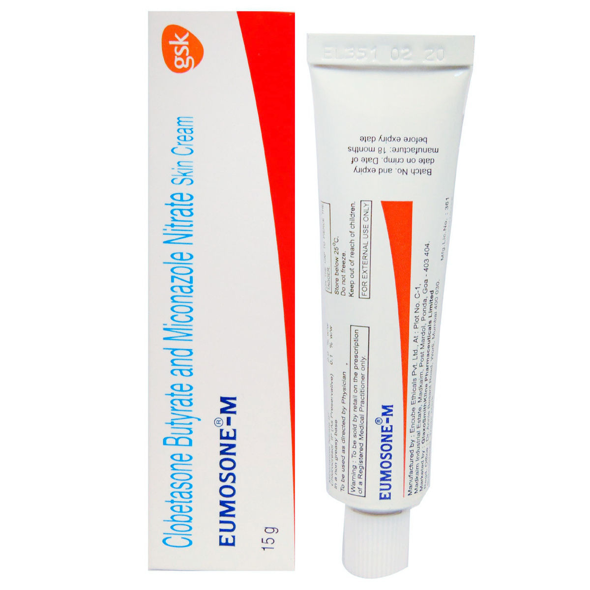 Eumosone-M Cream 15 gm Price, Uses, Side Effects, Composition - Apollo ...
