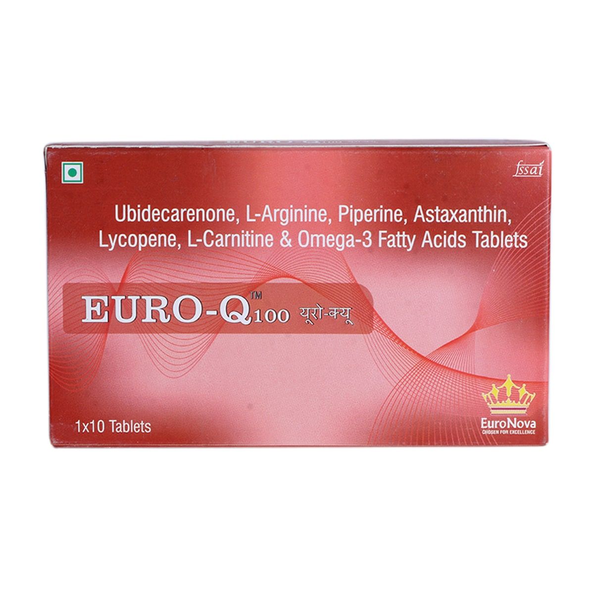 Euro-Q 100 Tablet | Uses, Side Effects, Price | Apollo Pharmacy