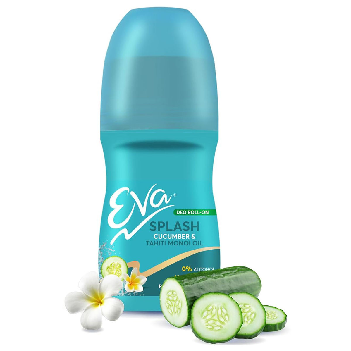 Buy EVA SPLASH CUCUMBER DEO ROLL-ON 50ML | 19 Minutes Delivery | Apollo ...