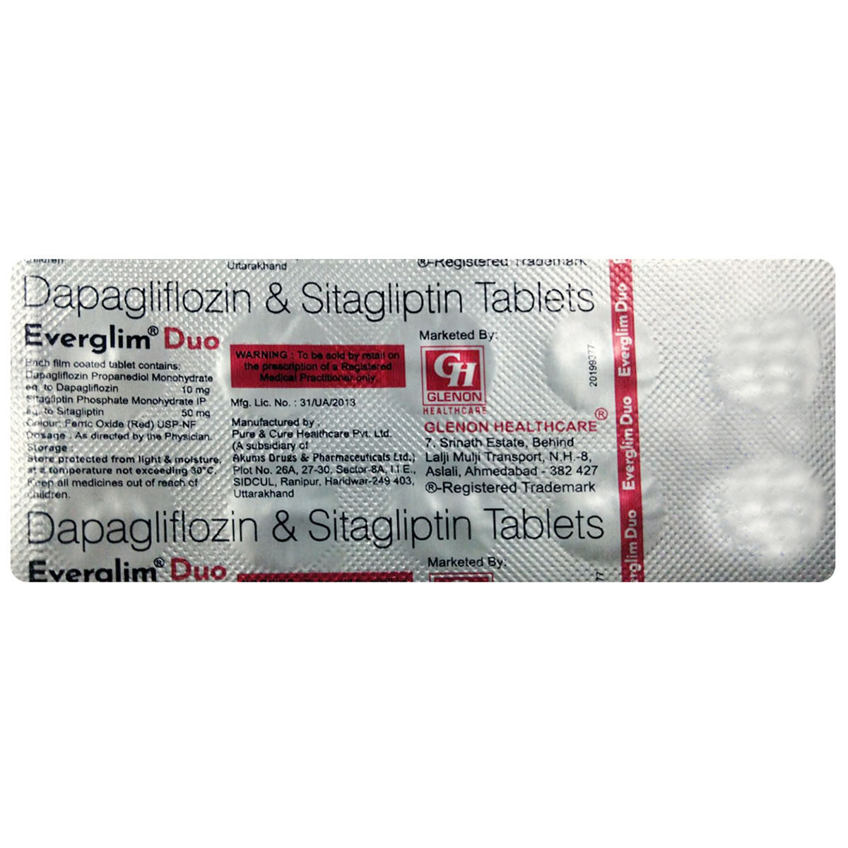 Everglim Duo Tablet | Uses, Side Effects, Price | Apollo Pharmacy