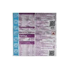 Evitol Capsule | Uses, Side Effects, Price | Apollo Pharmacy