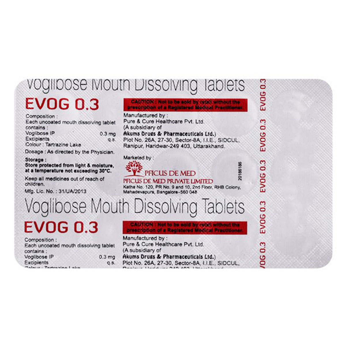 Evog 0.3 Tablet | Uses, Side Effects, Price | Apollo Pharmacy