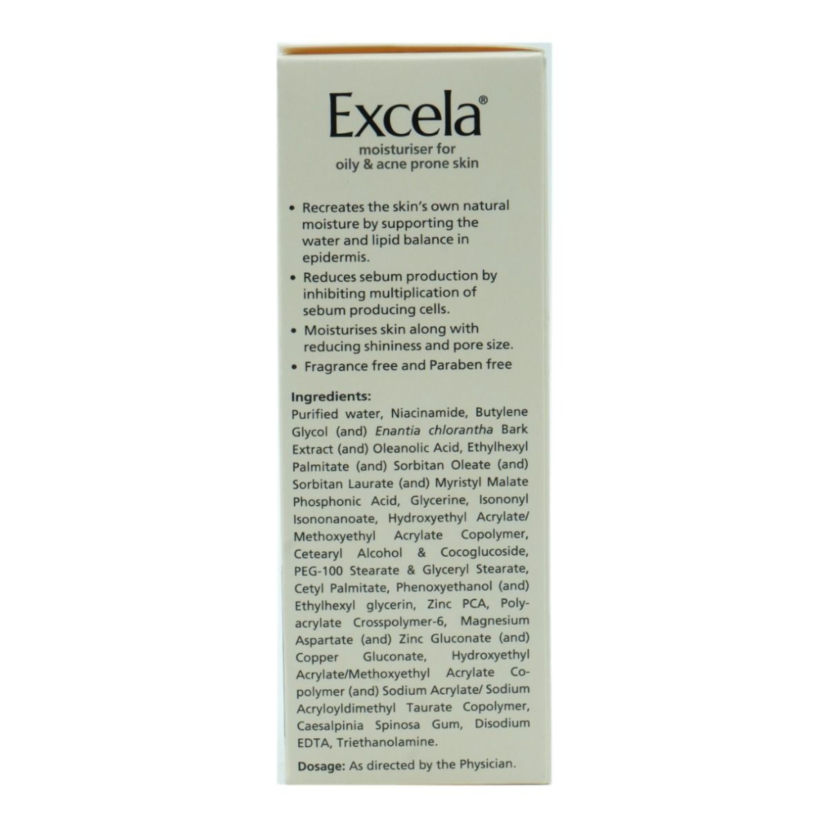 Excela Moisturiser Cream 50 gm Price, Uses, Side Effects, Composition ...