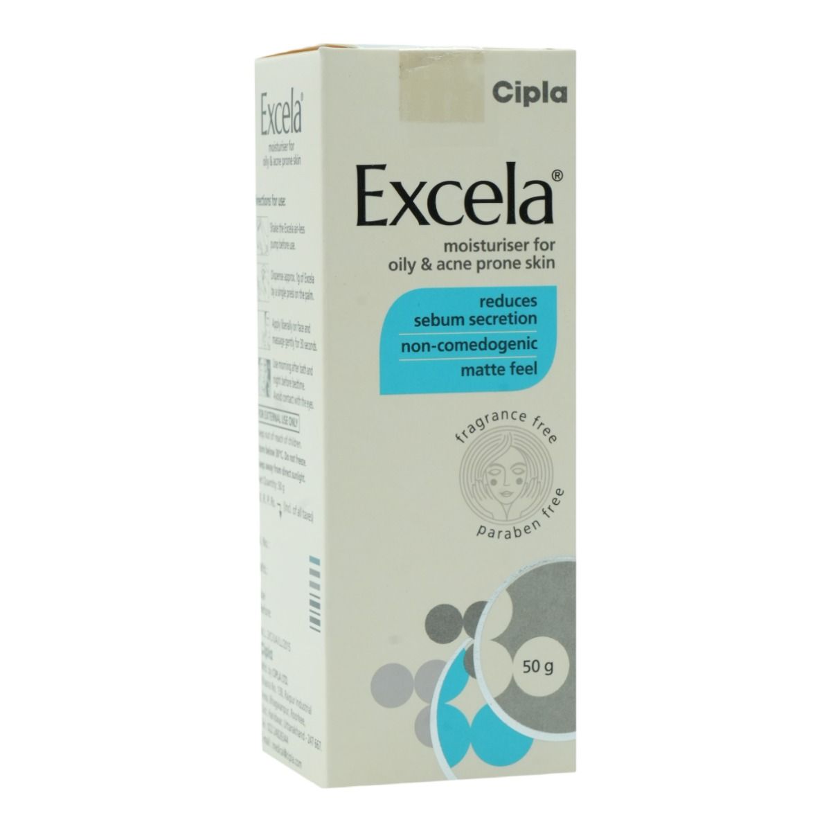 Excela Moisturiser Cream 50 gm Price, Uses, Side Effects, Composition ...