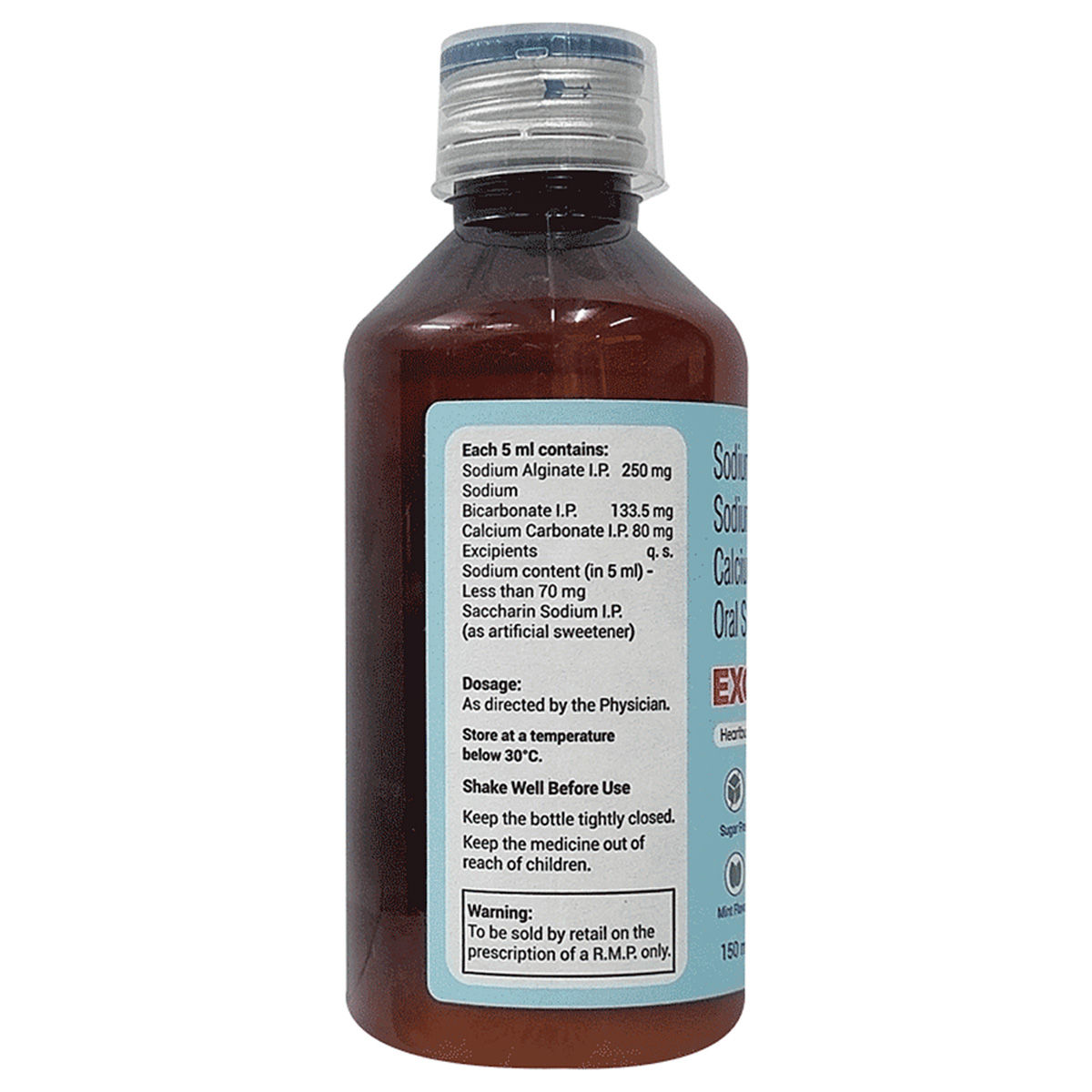 Exceraft Sugar Free Mint Suspension | Uses, Side Effects, Price ...