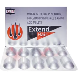 Buy Extend Hair Tablet | 19 Minutes Delivery | Apollo Pharmacy