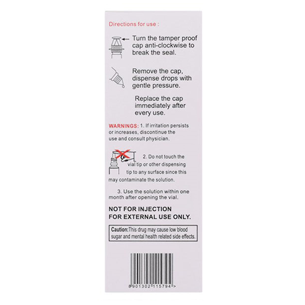 Extragat 0.5%W/V Eye Drops 5ml Price, Uses, Side Effects, Composition ...