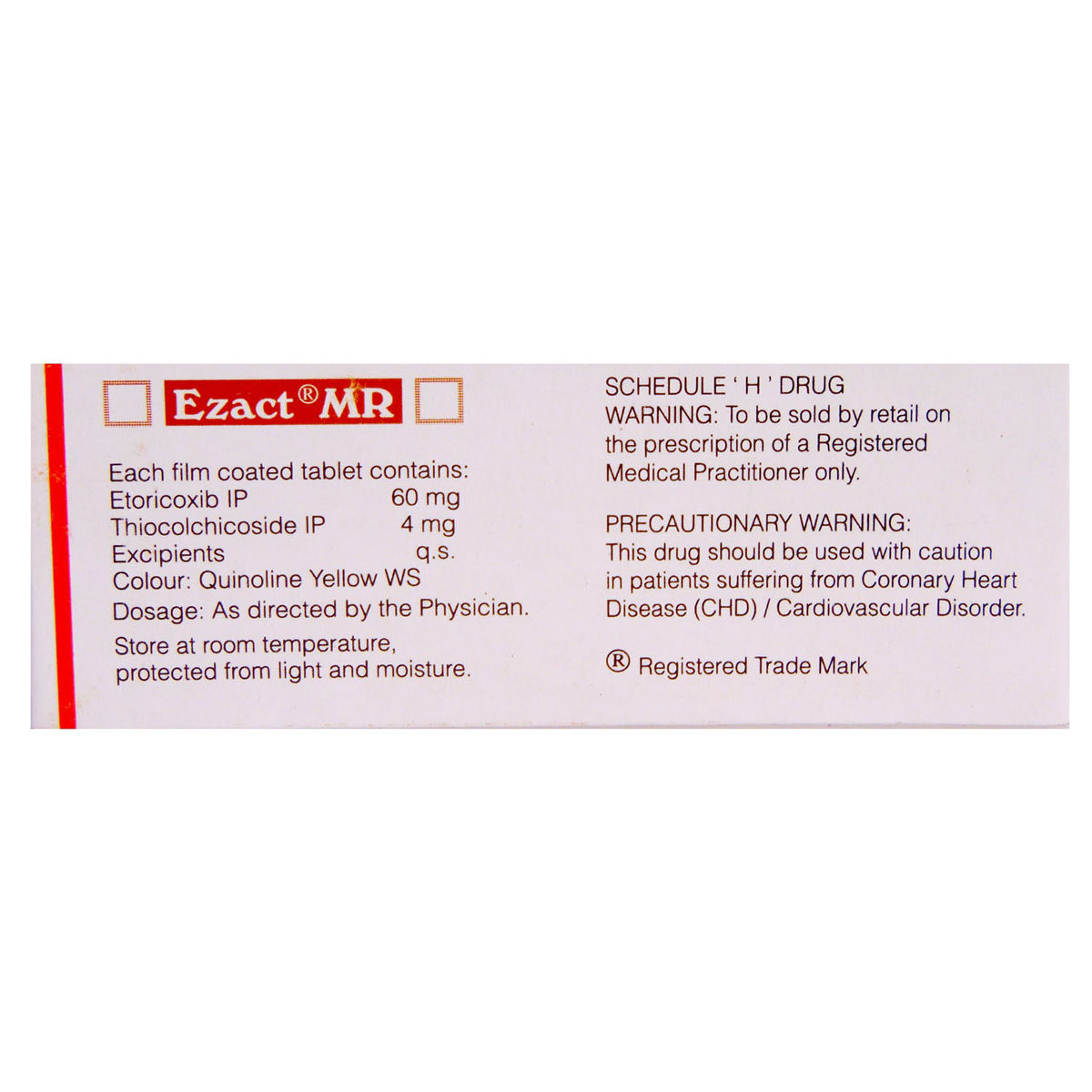 Ezact MR Tablet | Uses, Side Effects, Price | Apollo Pharmacy