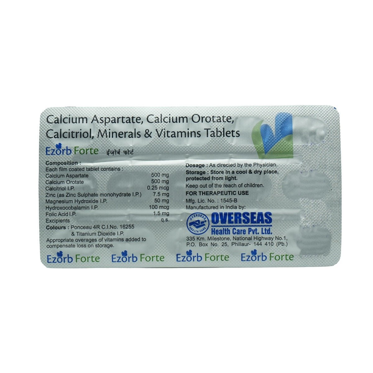 Buy Ezorb Forte Tablet | 19 Minutes Delivery | Apollo Pharmacy