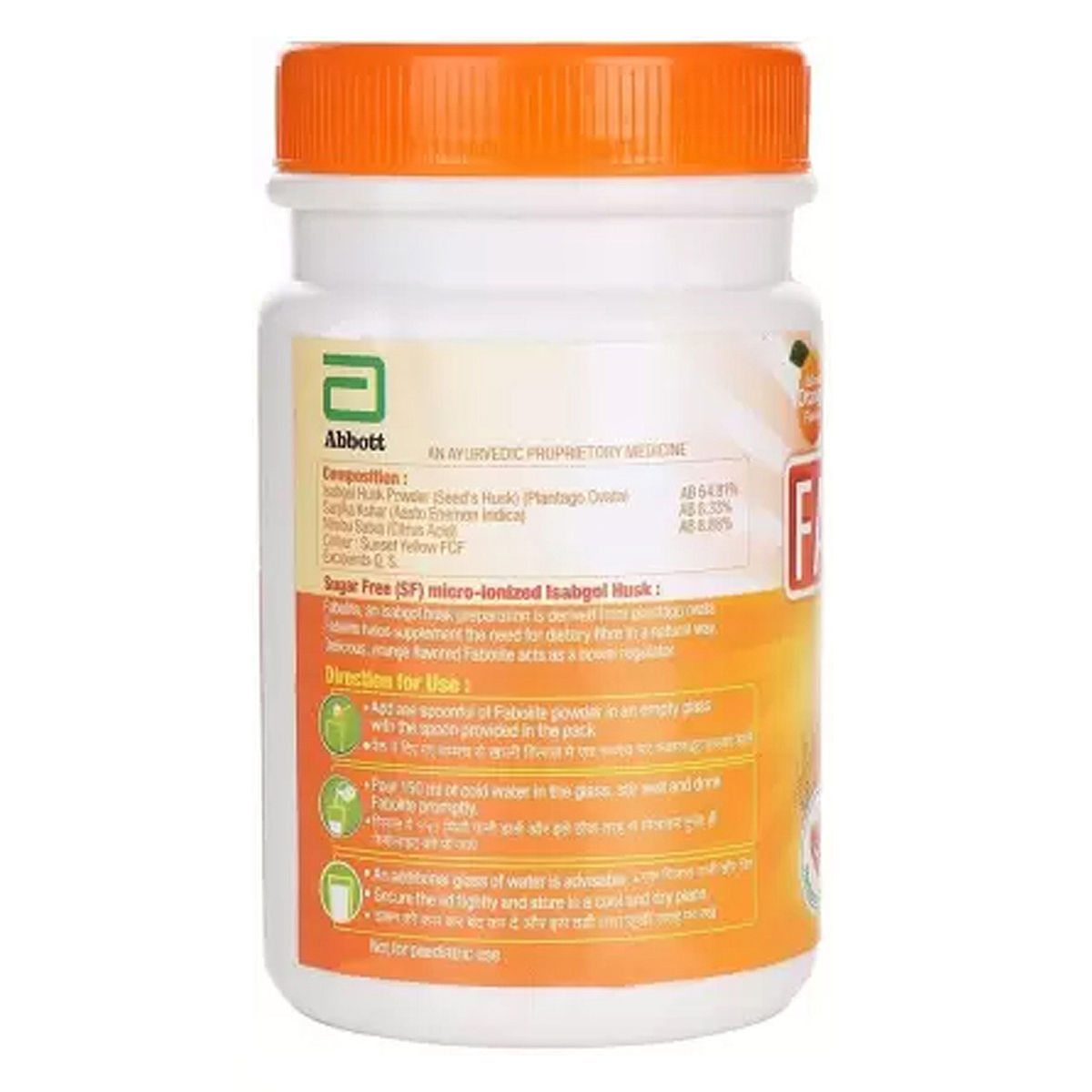 Fabolite Micro-ionized Isabgol Husk Powder, 100 gm Price, Uses, Side ...