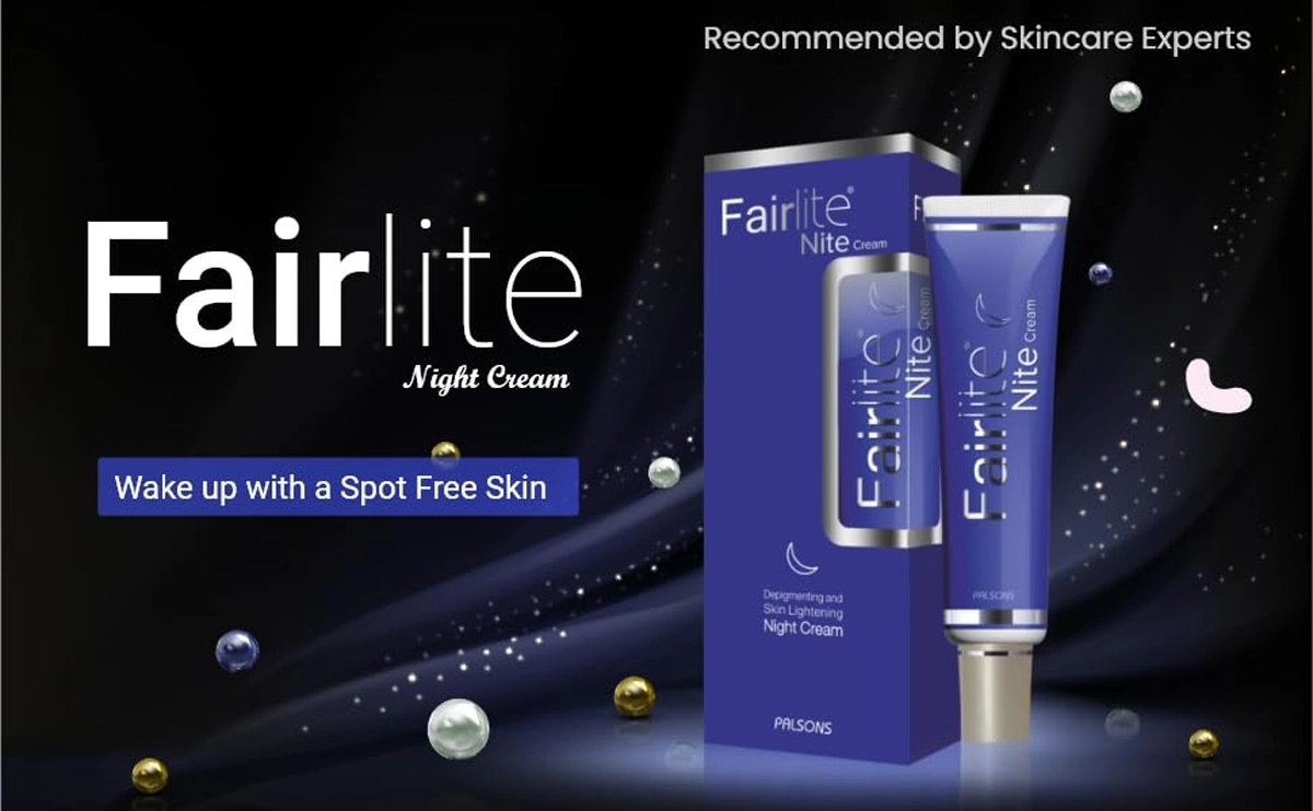 Fairlite Nite Cream 20 gm | Depigmenting & Skin Lightening | Night ...