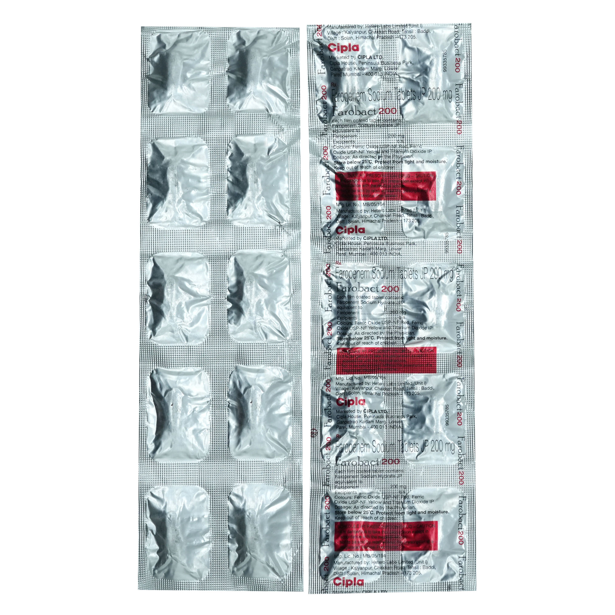 Farobact 200 mg Tablet | Uses, Side Effects, Price | Apollo Pharmacy