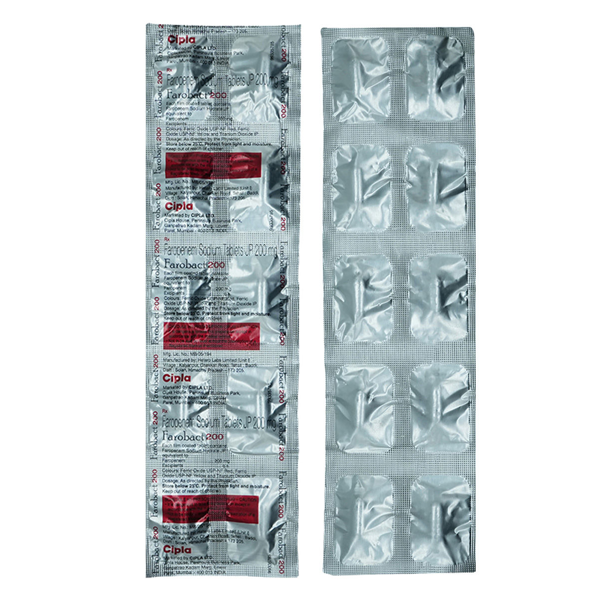 Farobact 200 mg Tablet 10's Price, Uses, Side Effects, Composition ...