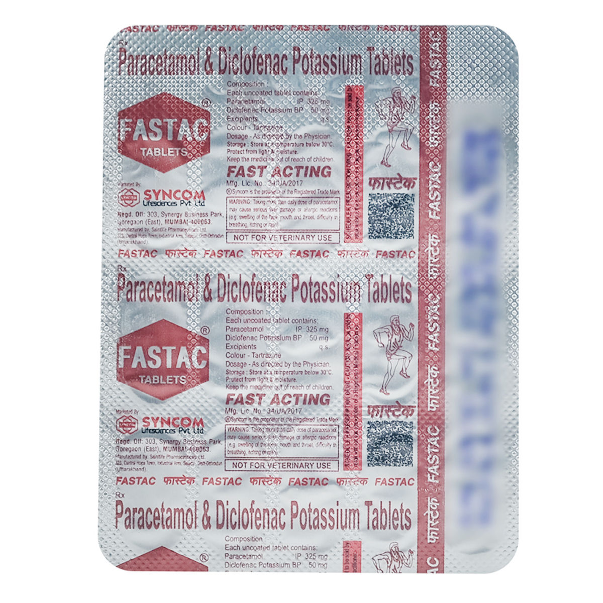 Fastac Tablet | Uses, Side Effects, Price | Apollo Pharmacy