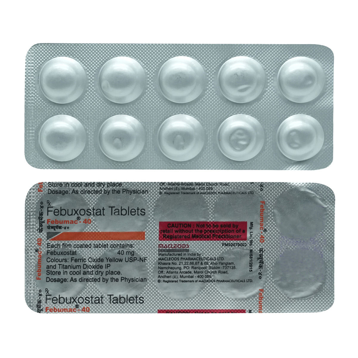 Febumac 40 Tablet 10's Price, Uses, Side Effects, Composition - Apollo ...