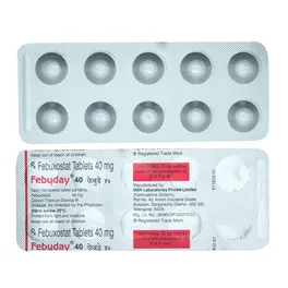 Febuday 40 Tablet | Uses, Side Effects, Price | Apollo Pharmacy
