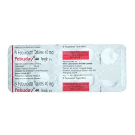 Febuday 40 Tablet | Uses, Side Effects, Price | Apollo Pharmacy