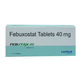 Febutax-40 Tablet | Uses, Side Effects, Price | Apollo Pharmacy