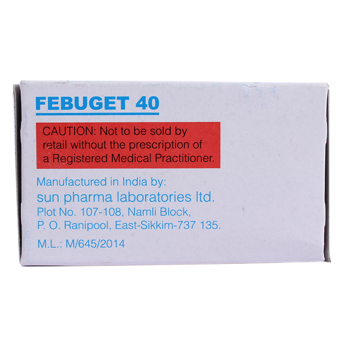 Febuget 40 Tablets | Uses, Side Effects, Price | Apollo Pharmacy