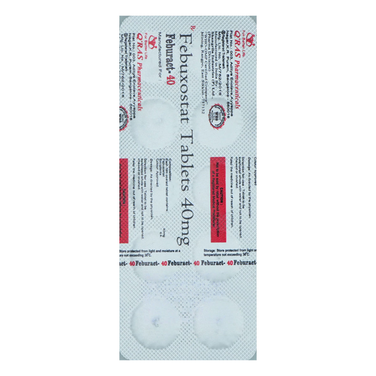 Feburact-40 Tablet | Uses, Side Effects, Price | Apollo Pharmacy