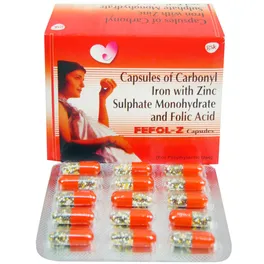 Fefol-Z Capsule | Uses, Side Effects, Price | Apollo Pharmacy