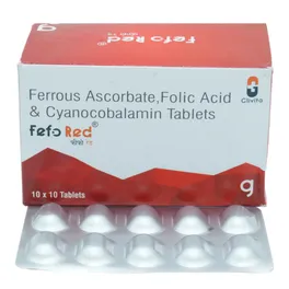Fefo Red Tablet | Uses, Side Effects, Price | Apollo Pharmacy
