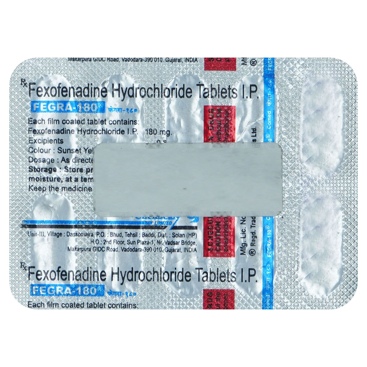 Fegra-180 Tablet | Uses, Side Effects, Price | Apollo Pharmacy