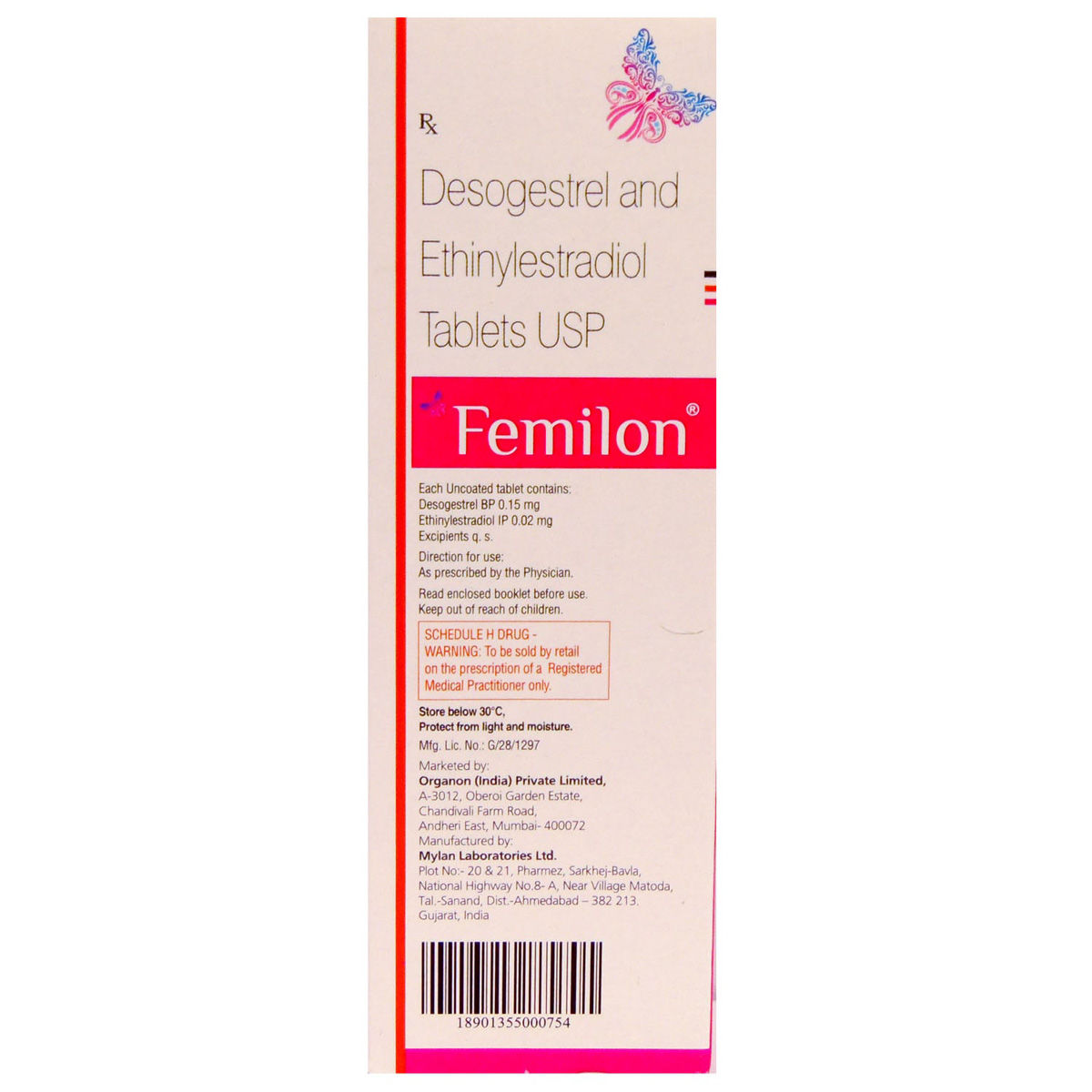 Femilon Tablet | Uses, Side Effects, Price | Apollo Pharmacy