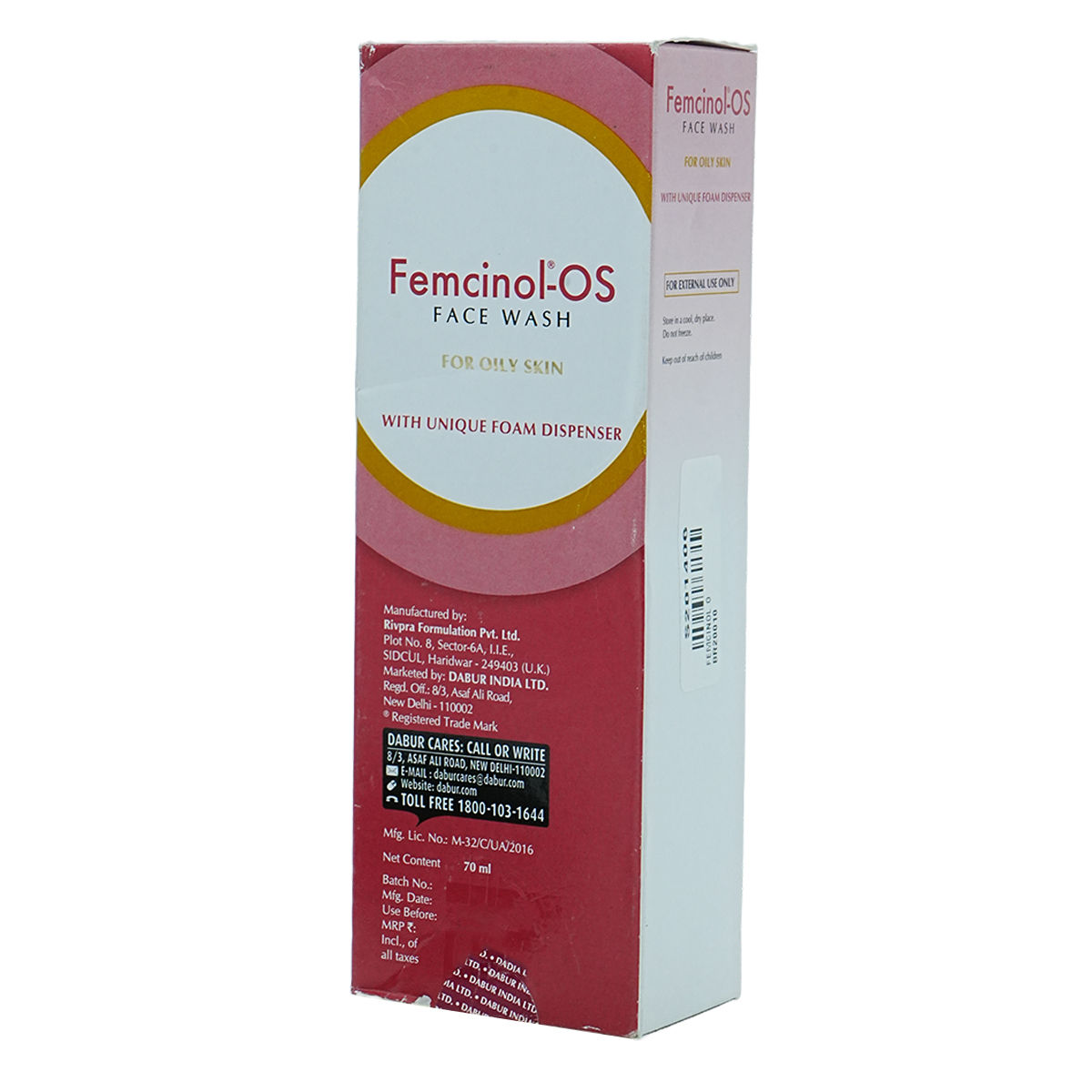 Femcinol-Os 70Ml Face Wash Price, Uses, Side Effects, Composition ...
