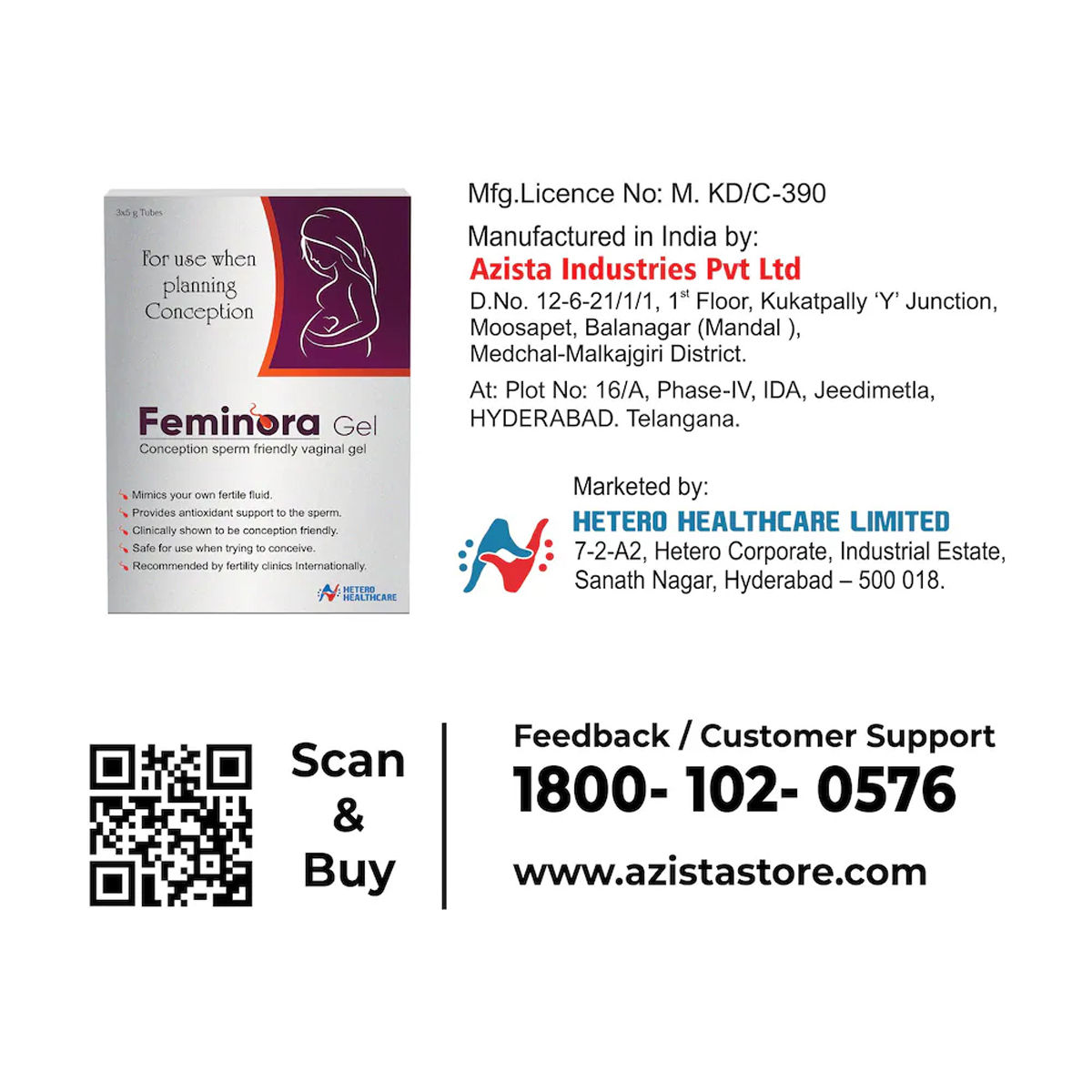 Feminora Gel 3x5 gm Price, Uses, Side Effects, Composition - Apollo ...