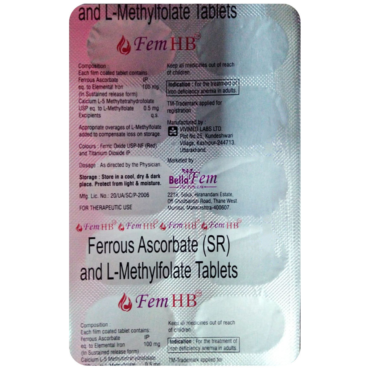 Fem HB Tablet | Uses, Side Effects, Price | Apollo Pharmacy