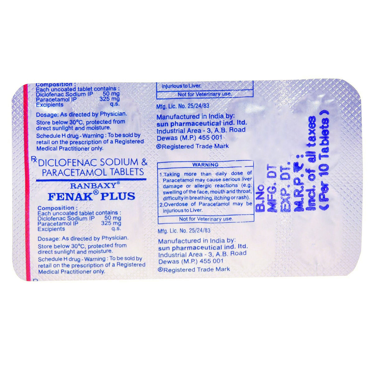 Fenak Plus Tablet 10's Price, Uses, Side Effects, Composition - Apollo ...