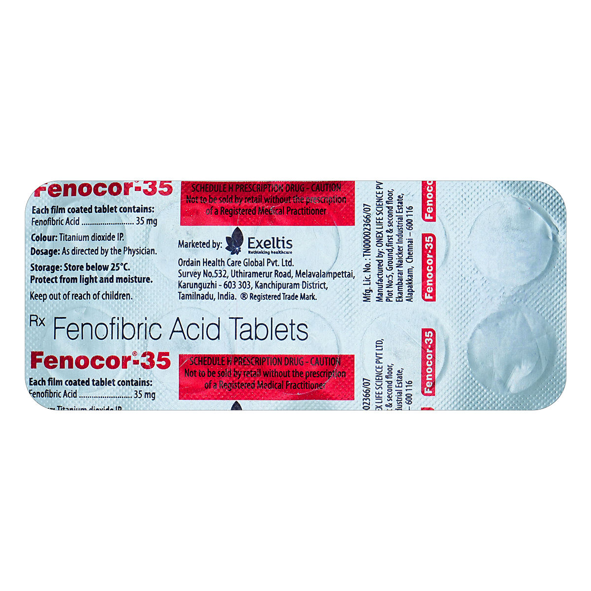 Fenocor-35 Tablet 10's Price, Uses, Side Effects, Composition - Apollo ...