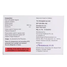 Fenza Vaginal Capsule | Uses, Side Effects, Price | Apollo Pharmacy
