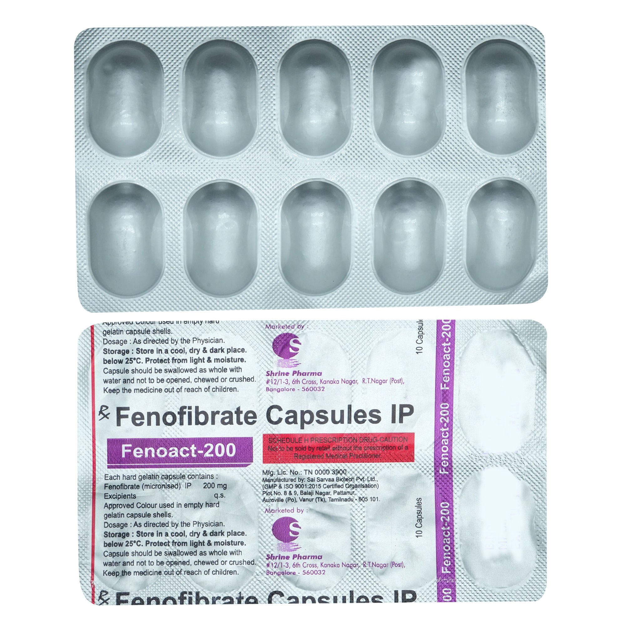 Fenoact-200 Capsule | Uses, Side Effects, Price | Apollo Pharmacy
