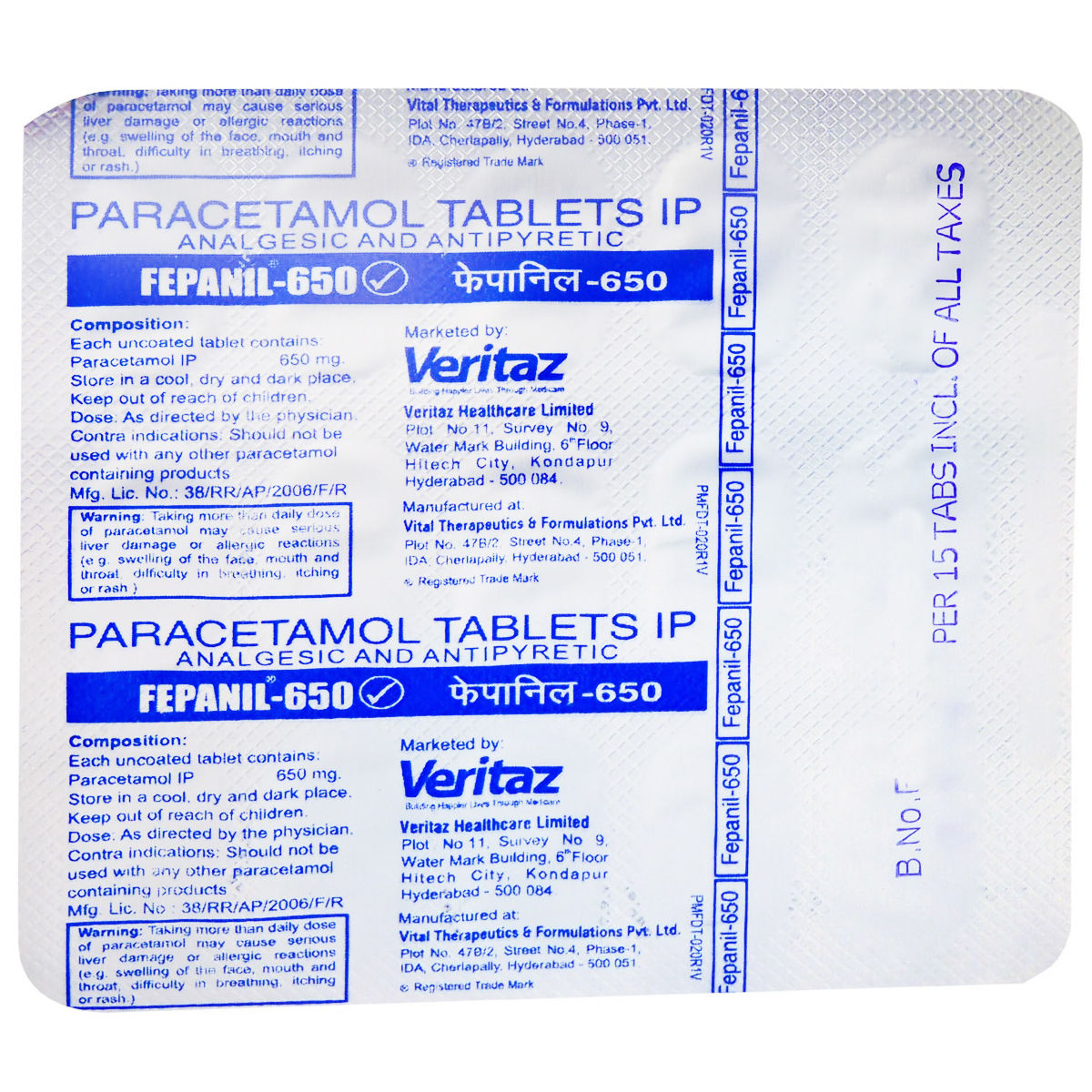 Fepanil-650 Tablet | Uses, Side Effects, Price | Apollo Pharmacy