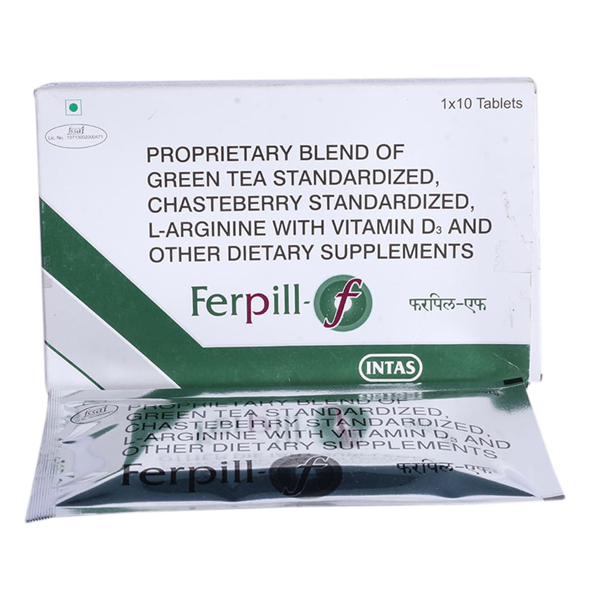 Ferpill-F Tablet 10's Price, Uses, Side Effects, Composition - Apollo ...