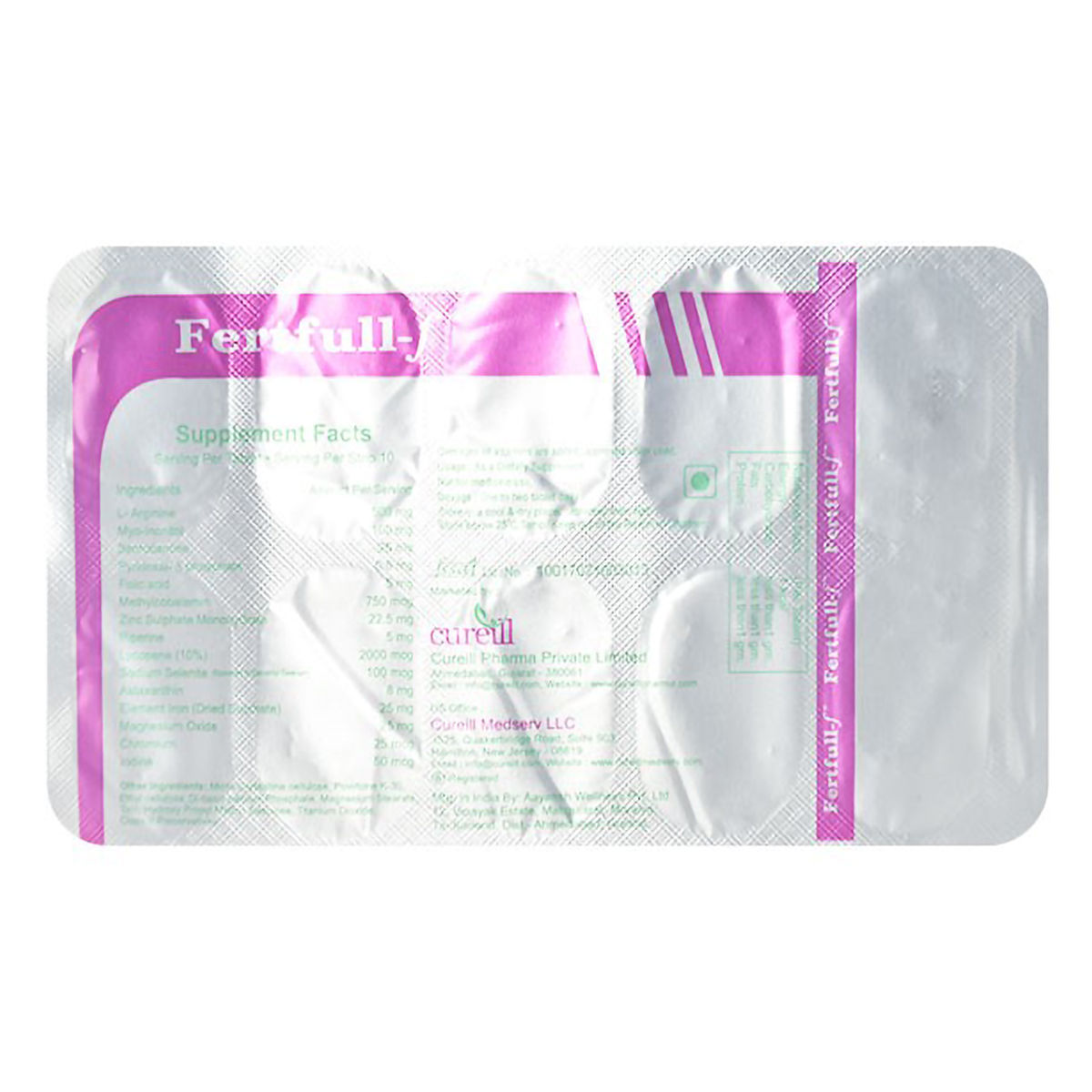 Fertfull-F Tablet | Uses, Side Effects, Price | Apollo Pharmacy