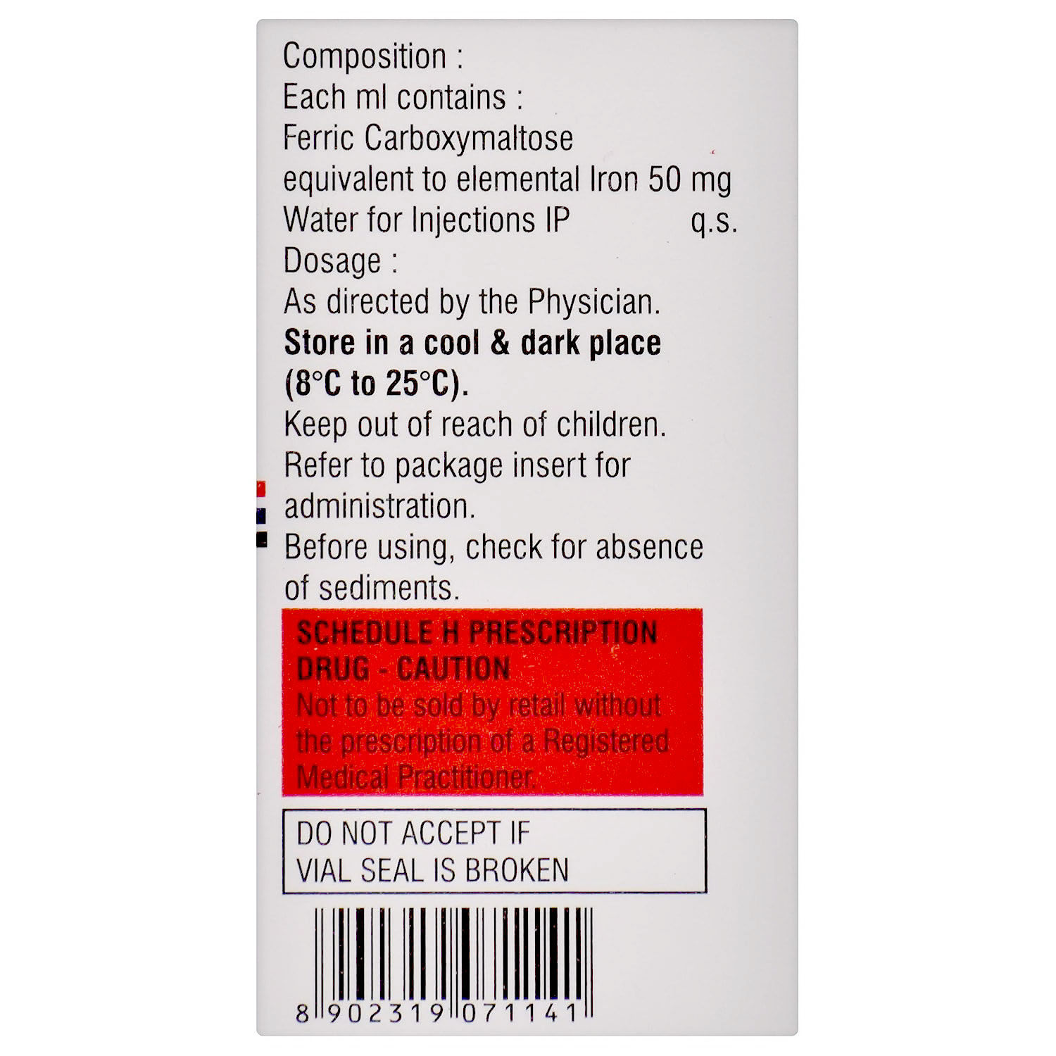 Ferium 1K Injection | Uses, Side Effects, Price | Apollo Pharmacy