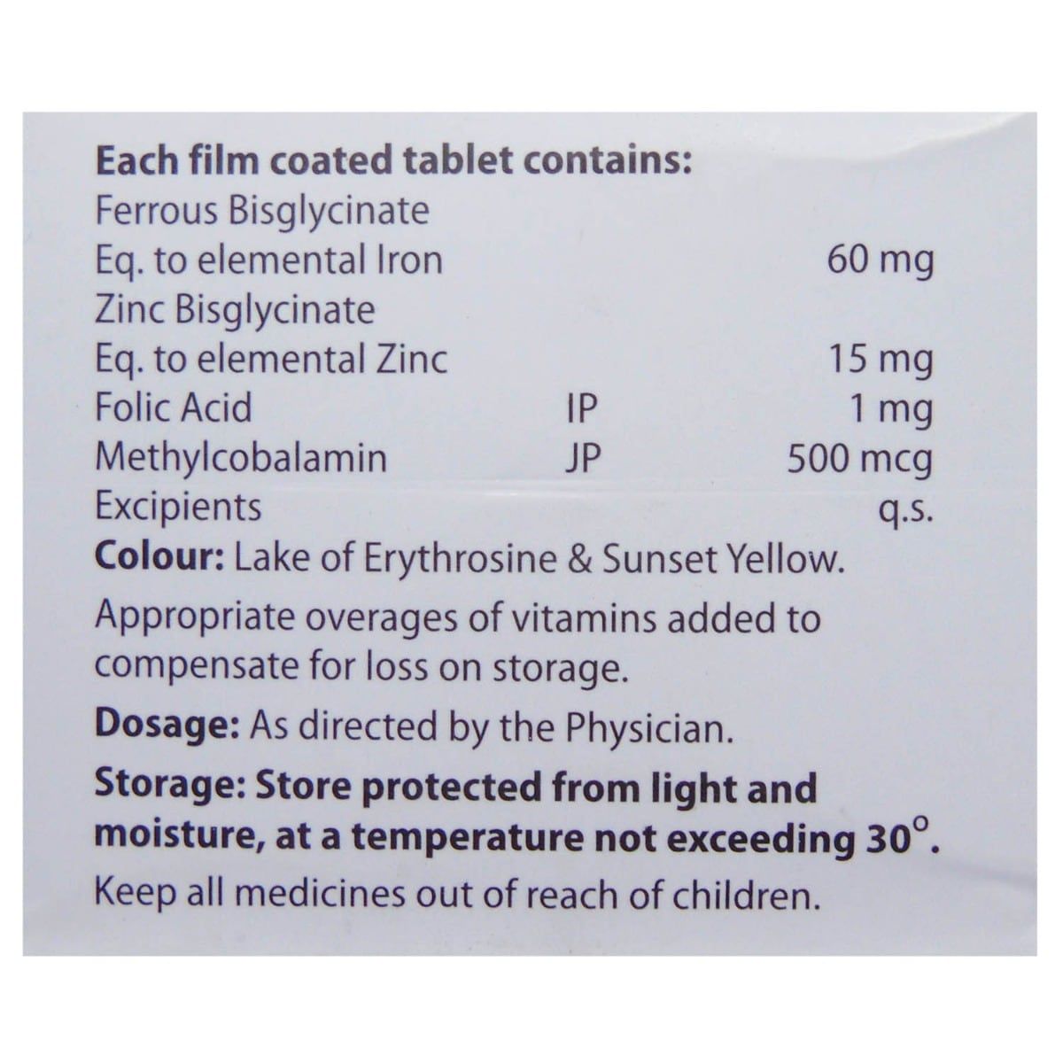 Fer-12 Tablet | Uses, Side Effects, Price | Apollo Pharmacy