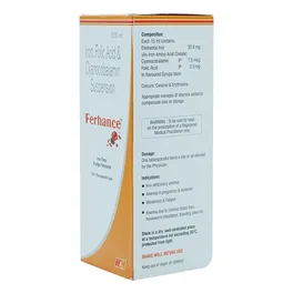 Ferhance Orange Suspension | Uses, Side Effects, Price | Apollo Pharmacy