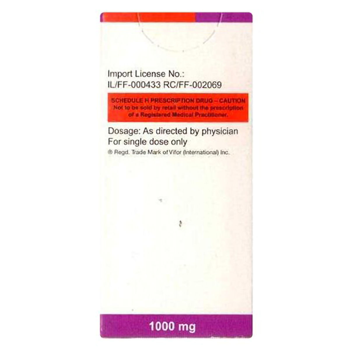 Ferinject Injection 20 ml Price, Uses, Side Effects, Composition ...