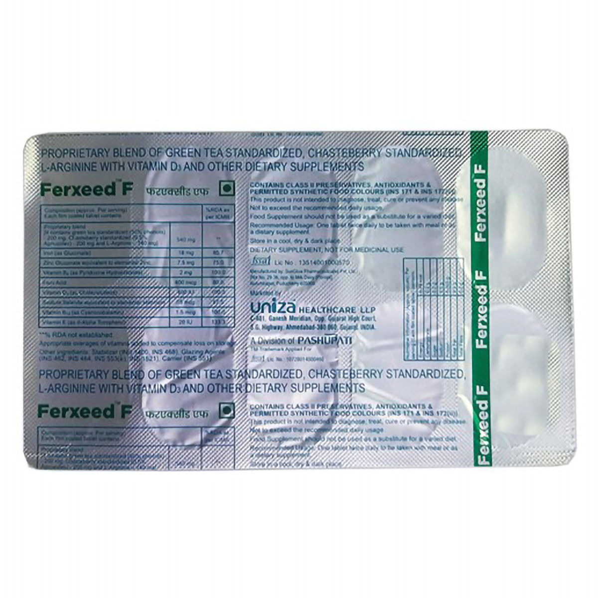 Ferxeed F Tab | Uses, Side Effects, Price | Apollo Pharmacy