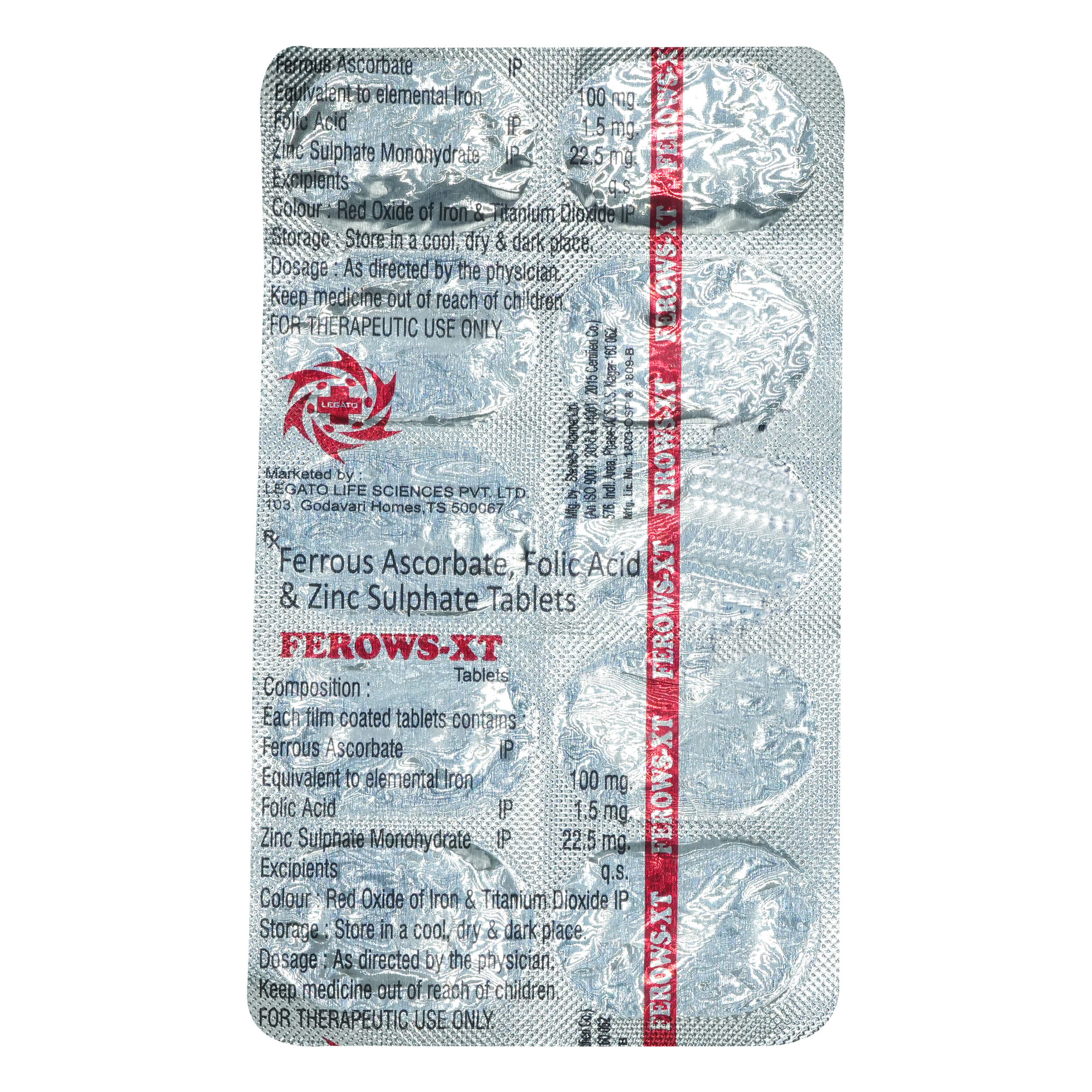 Ferows-XT Tablet 10's Price, Uses, Side Effects, Composition - Apollo ...