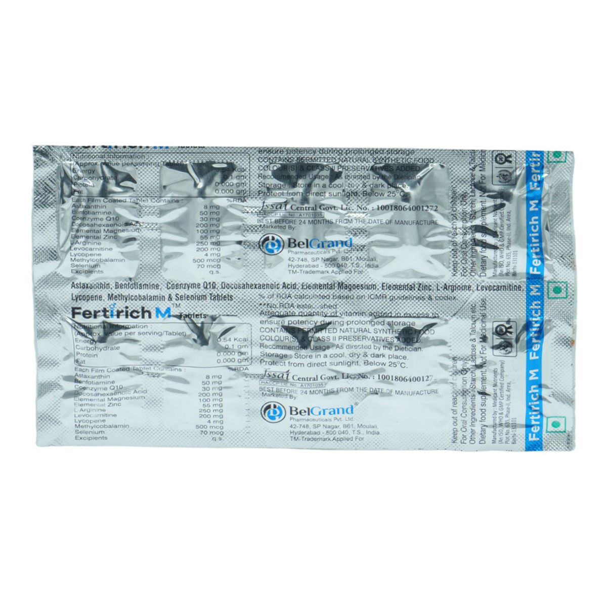 Fertirich M Tablet | Uses, Side Effects, Price | Apollo Pharmacy