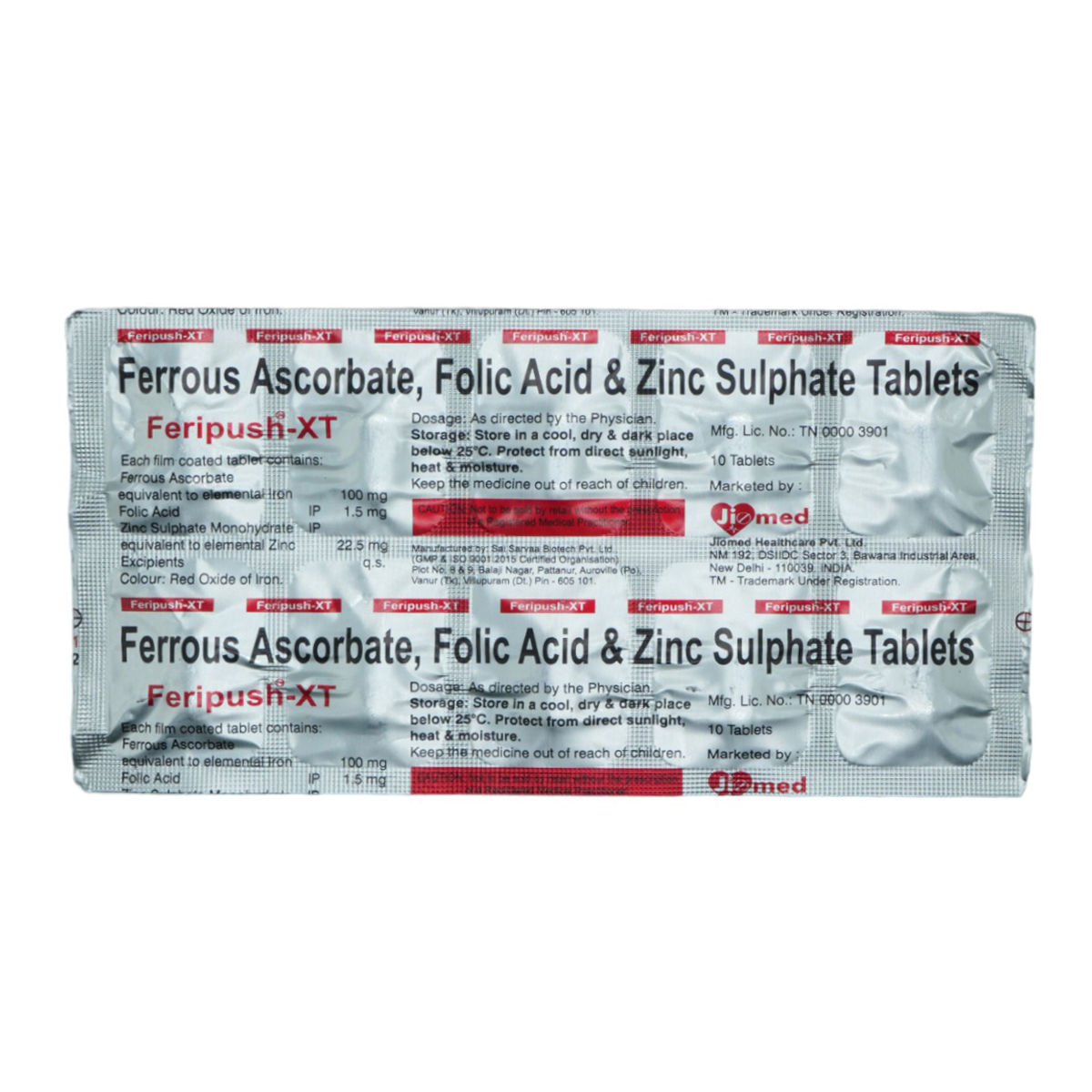 Feripush-XT Tablet | Uses, Side Effects, Price | Apollo Pharmacy