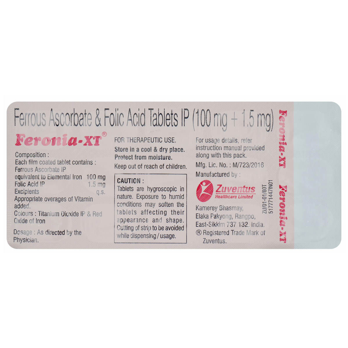 Feronia-XT Tablet | Uses, Side Effects, Price | Apollo Pharmacy