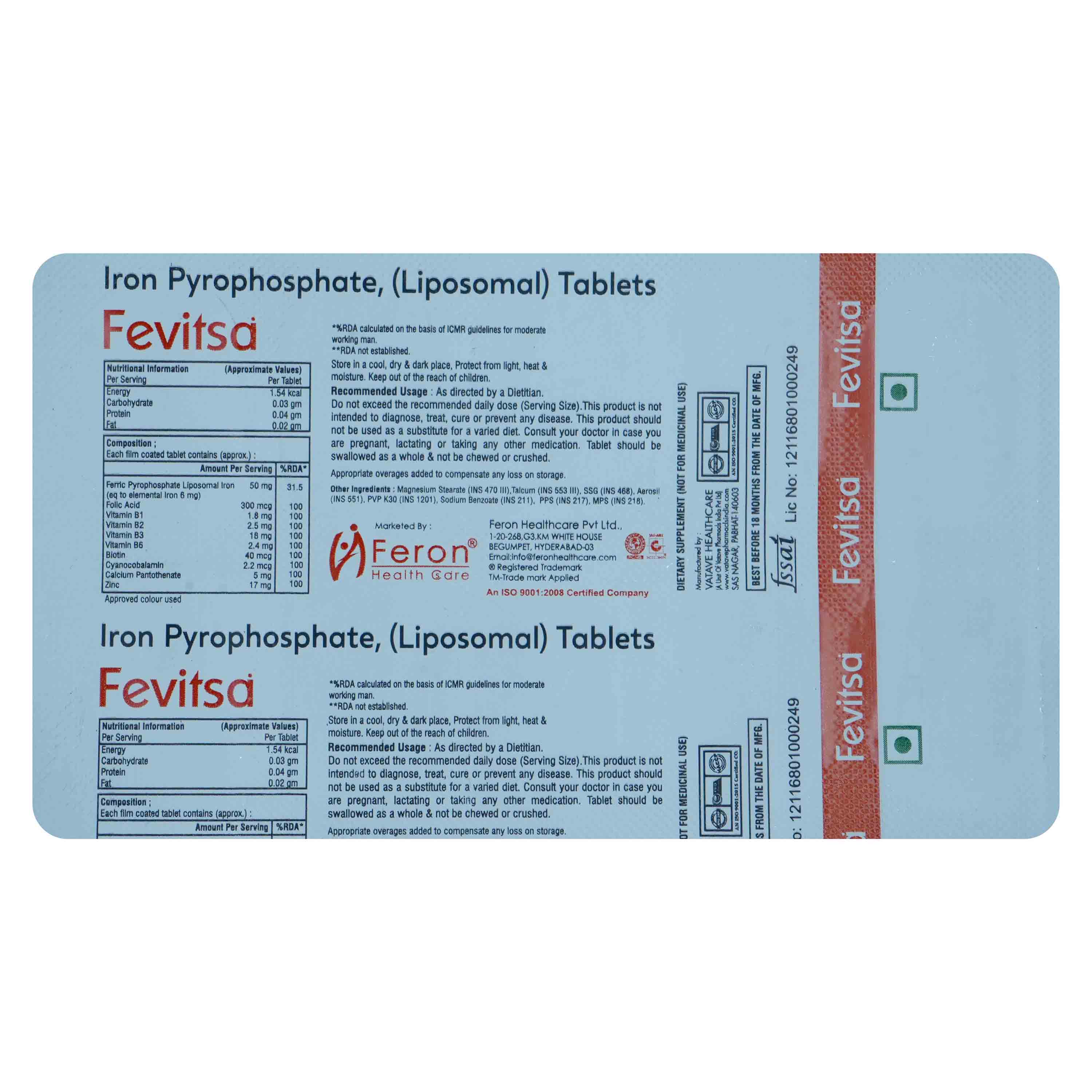 Fevitsa Tablet | Uses, Side Effects, Price | Apollo Pharmacy